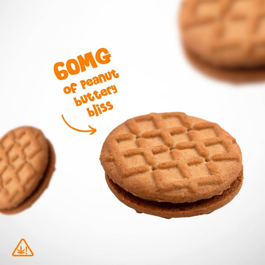Buy Baked Delta-9 Peanut Bud-der Cookies | Wildorchardhemp