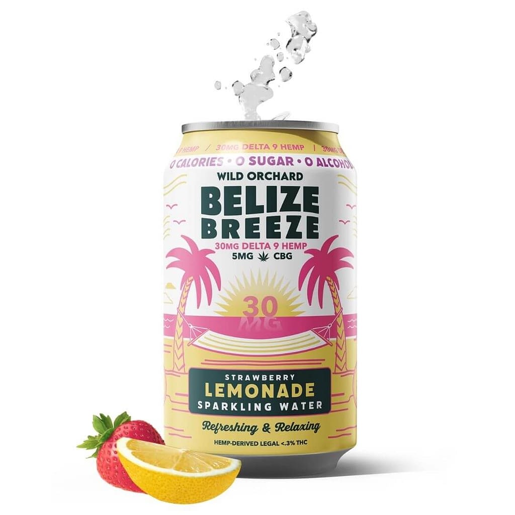 THC Infused Sparkling Water – Wild Orchard Hemp
