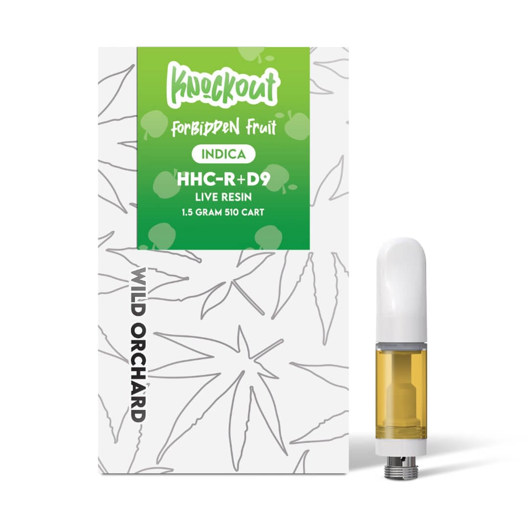 Knockout “Forbidden Fruit” HHC-R Live Resin 510 Cart 1.5G – Wild ...