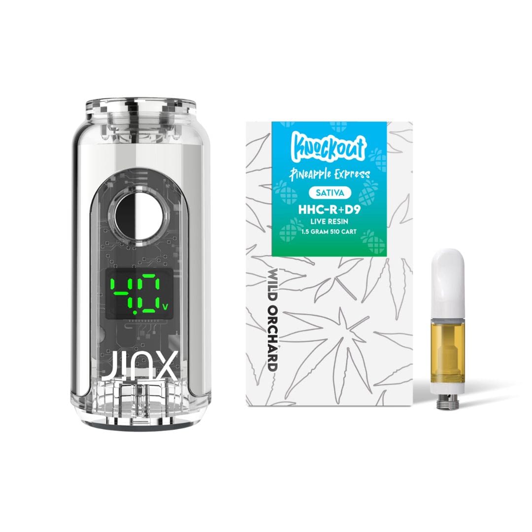 JINX FatBoy 510 Battery + Knockout 510 Thread Vape Cart